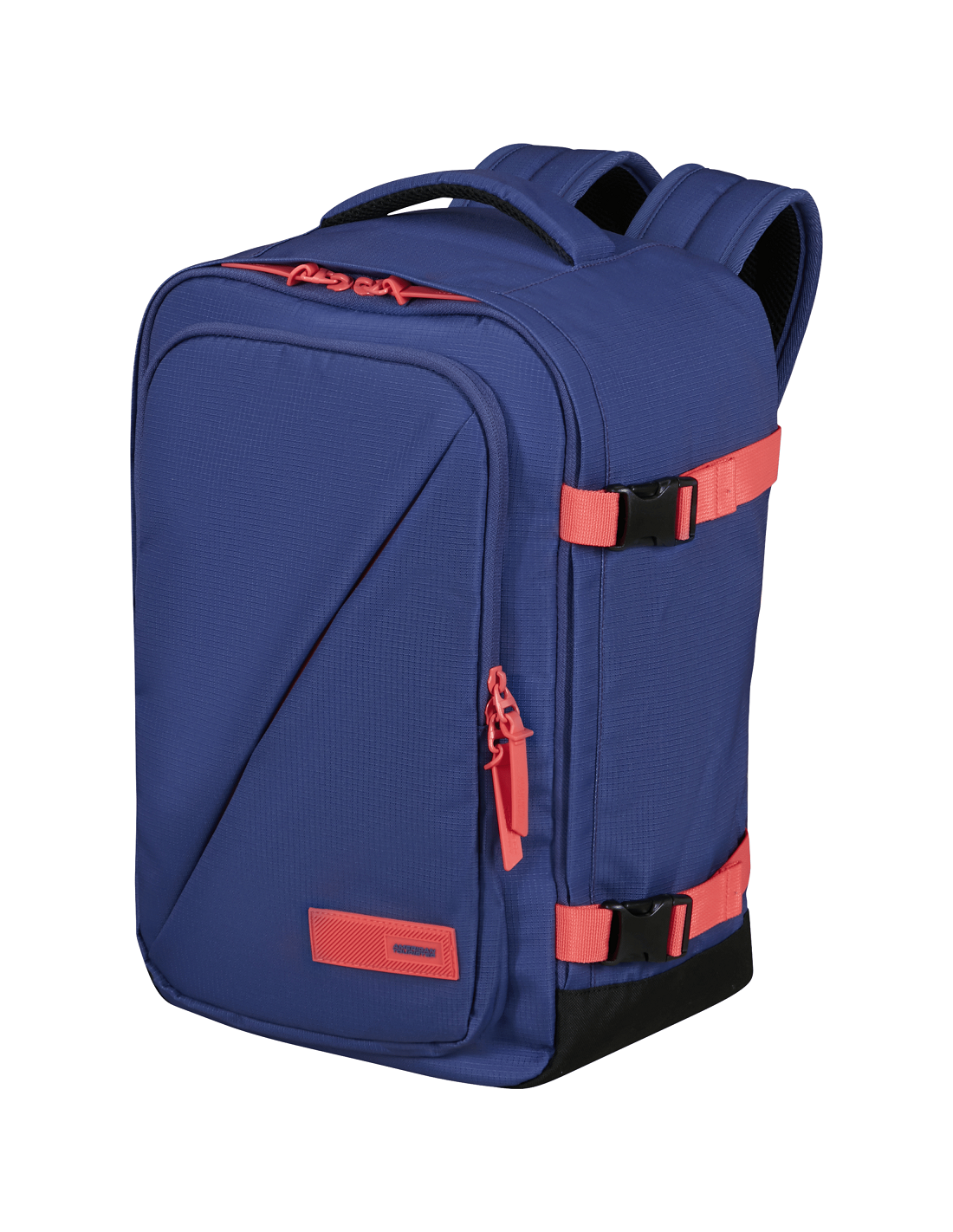 American Tourister Take2cabin Casual Backpack | Purple and Coral Color